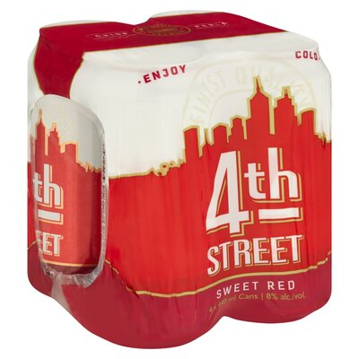 4th Street Sweet Red Can 4 x 440ml | PnP