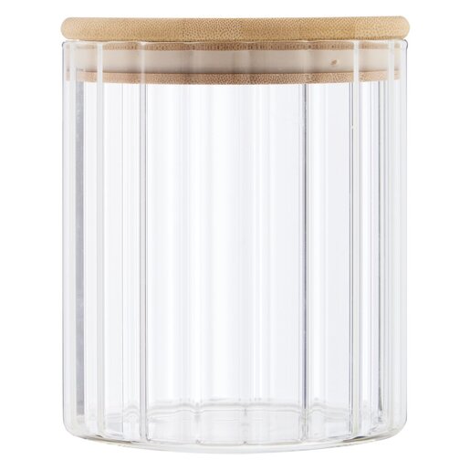 O2 Borosilicate Glass Jar Bamboo Lid 1L | Smart Price Specials | PnP Home