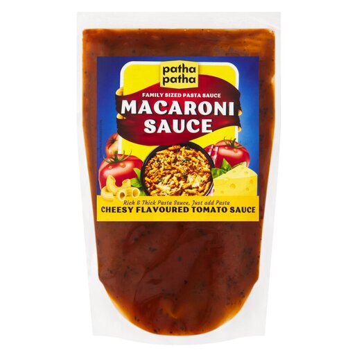 Patha Patha Cheesy Tomatoe Macaroni Sauce 400g | PnP