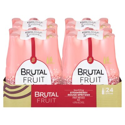 Brutal Fruit Strawberry Rouge 24 x 275ml | PnP