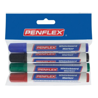 Penflex Permanent Marker Assorted 9 Pack | PnP
