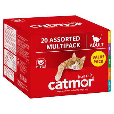 Catmor Cat Food Bulk Multipack Assorted 20x70g | PnP