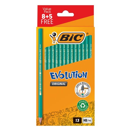BIC Pencils Evolution Graphite Hb 650 13 Pack | Smart Price Specials ...