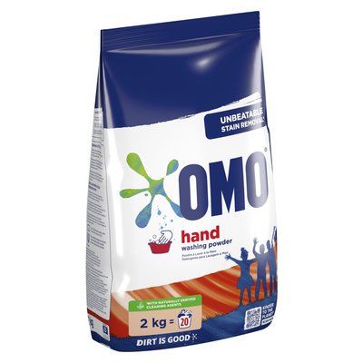 Omo Stain Removal Hand Washing Powder Detergent 2kg | Smart Price ...