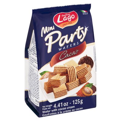 Lago Cocoa Mini Party Wafers 125g | PnP