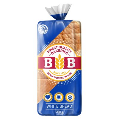 BB Sliced White Bread 700g | PnP
