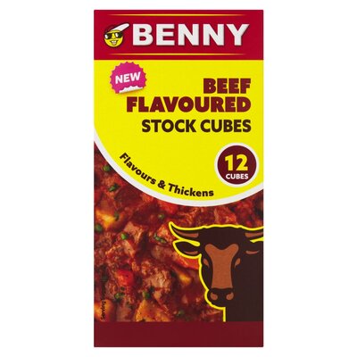 Benny Stock Cubes Beef Flavour 12 Pack | PnP