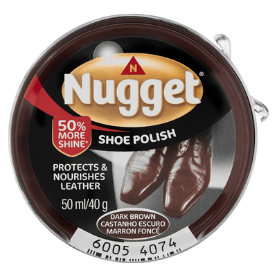 Nugget Dark Brown Shoe Polish 50ml | PnP