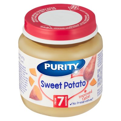 Purity Jar Sweet Potato 125ml from 7 Months | PnP