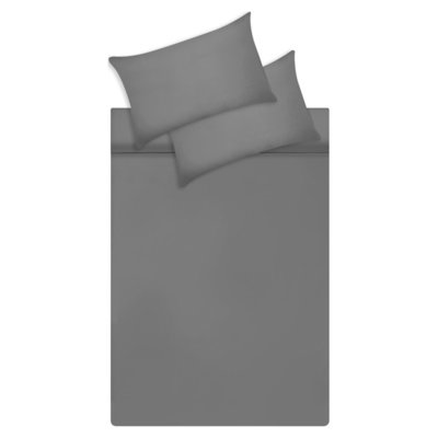 Inspired Microfibre Duvet Grey Set Three Quarter | PnP