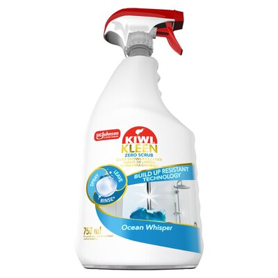Kiwi Kleen Zero Scrub Ocean Whisper Shower Cleaner 750ml | PnP
