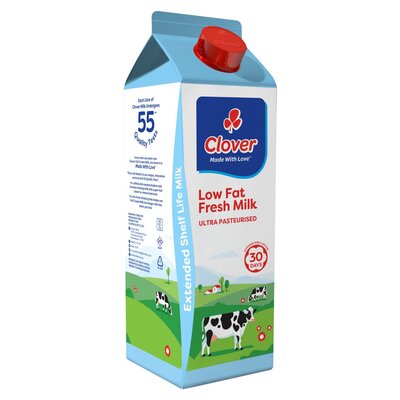 Clover Low Fat Ultra Pasturised Milk 2L | PnP