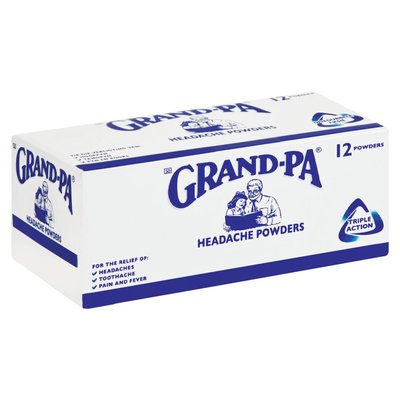 Grand-pa Headache Powders 12s | PnP