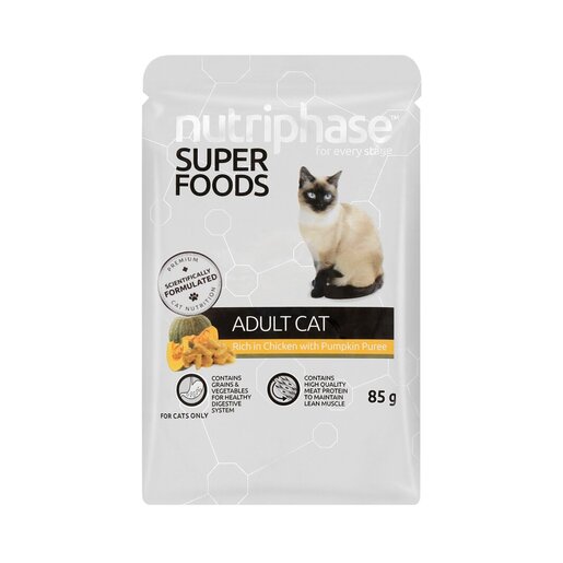 Nutriphase Adult Cat Chicken and Pumpkin 85gr | PnP