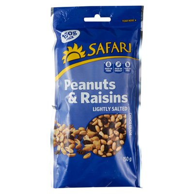 Safari Peanuts & Raisins 450g | PnP