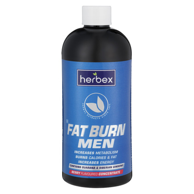 Herbex Mens Fat Burn Concentrate 400ml | PnP