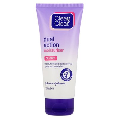 Clean & Clear Dual Action Moist 100ml | PnP