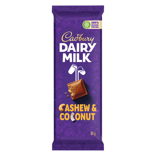 Cadbury Slab Cashew & Coconut 80g | Smart Price Specials | PnP Home