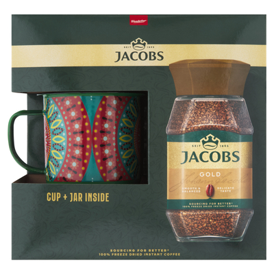 Jacobs Gold Instant Coffee with Mug 200g | PnP