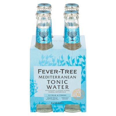 Fever-Tree Mediterranean Tonic Water 200ml x 4 | Smart Price Specials ...