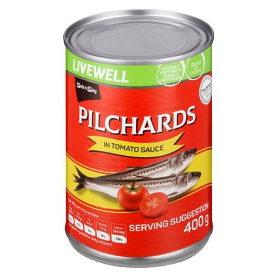 PnP Pilchards in Tomato Sauce 400g x 12 | PnP