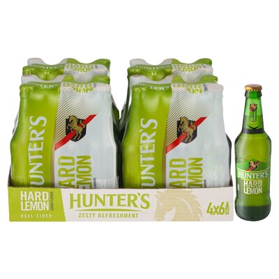 Hunters Hard Lemon NRB 24 x 330ml | PnP