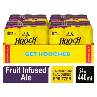 Hooch Black Current 24 x 275ml | PnP