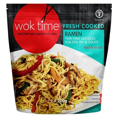 Wok Time Fresh Cooked Udon Noodles 400g | PnP