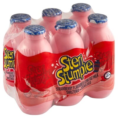 Steri Stumpie Strawberry Milk 6 x 350ml | PnP