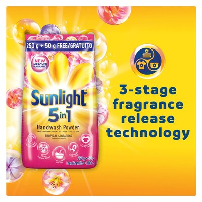 Sunlight Tropical Sensations 5in1 Hand Washing Powder 300g | PnP