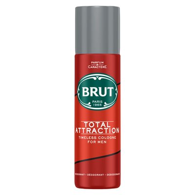 Brut Deodorant Aerosol Total Attraction 120ml | Smart Price Specials ...