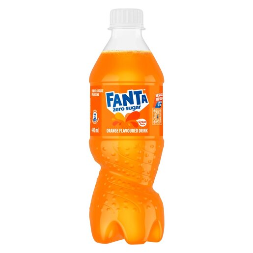 Fanta Orange Zero Buddy Bottle 440ml | PnP
