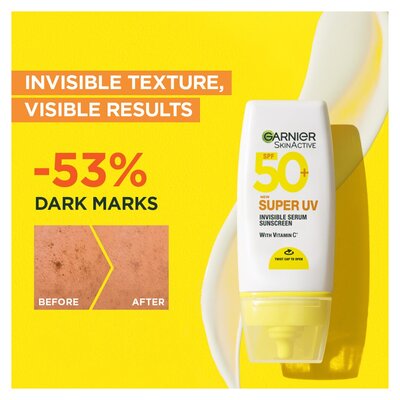 Garnier Super UV Skin Naturals Invisible Serum Sunscreen 30ml | PnP