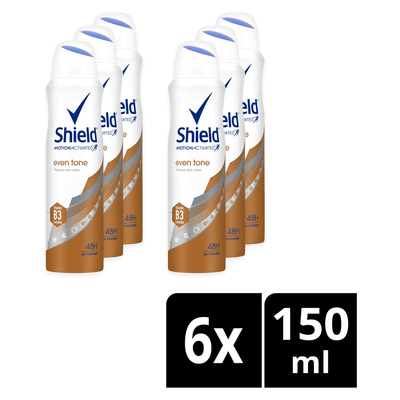 Shield Antiperspirant Aerosol Even Tone 150ml | PnP