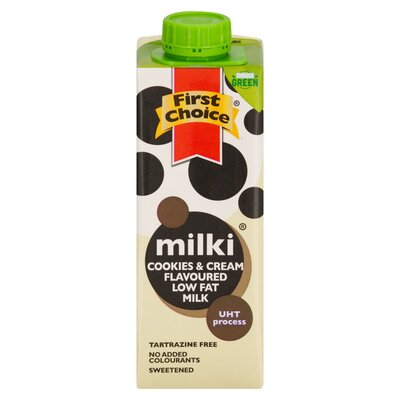 First Choice Cookies & Cream Flavoured Milk 250ml | PnP