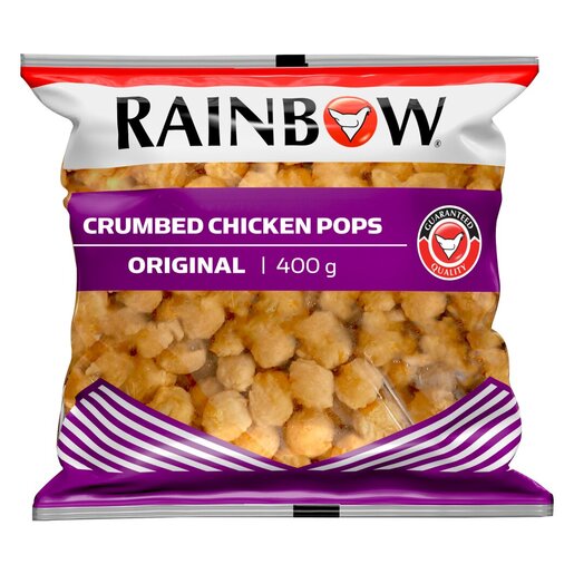 Rainbow Frozen Crumbed Chicken Pops 400g | PnP
