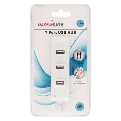Ultra Link USB 2.0 7 Port Hub | PnP