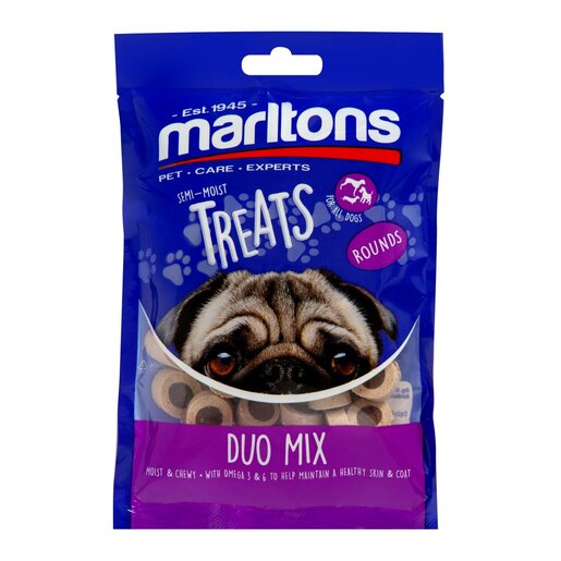 Marltons Rounds Duo Mix Dog Treats 120g | PnP