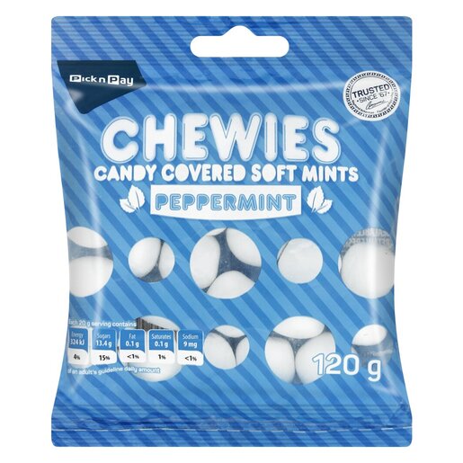 PnP Chewies Pepermint Covered Soft Mints 12g | Smart Price Specials ...