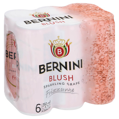 Bernini Blush Cans 6 x 250ml | PnP