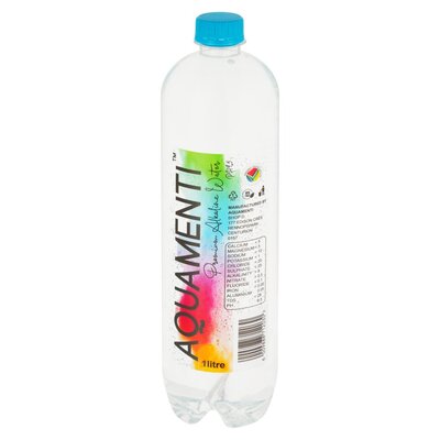 Aquamenti Pure Alkaline Water 1L x 12 | PnP