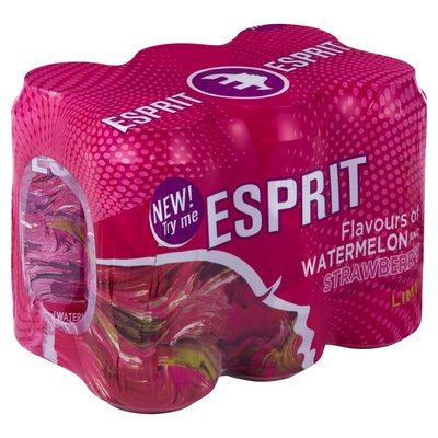 Esprit Watermelon & Strawberry Can 6 x 440ml | PnP