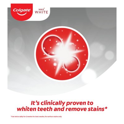 Colgate Max White Lasting White Flouride Toothpaste 75ml | PnP