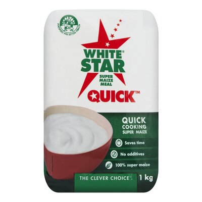 White Star Quick Maize Meal 1kg | PnP