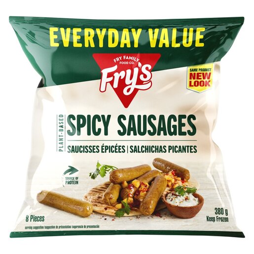 Fry's Frozen Plant-Based Spicy Sausages 380g | PnP
