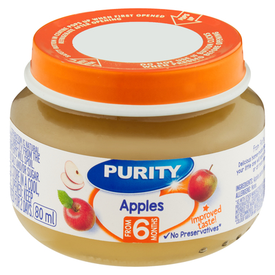Purity Jar Apples 80ml from 6 Months | Smart Price Specials | PnP Home