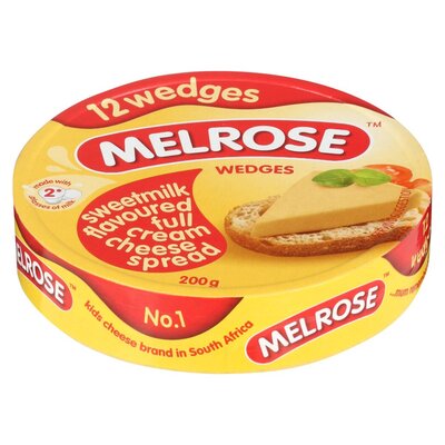 Melrose Sweetmilk Cheese Wedges 200g | PnP