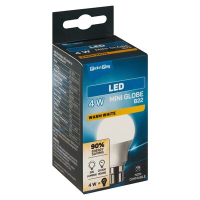 PnP 4W Warm White Bayonet Cap Mini LED | PnP