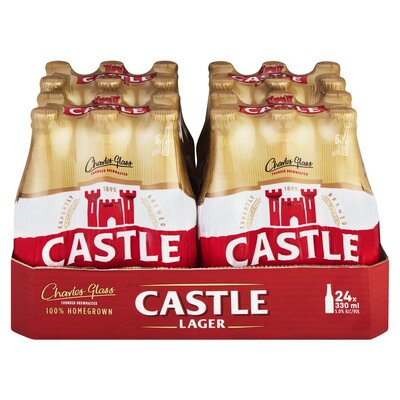 Castle Lager Local Beer 24 x 330ml | PnP