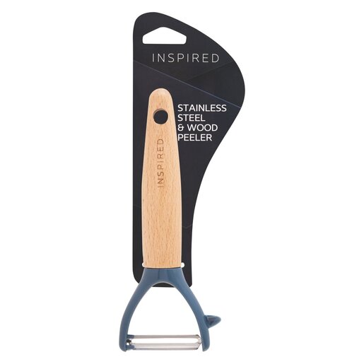 Inspired Blue Silicone & Wood Peeler | PnP